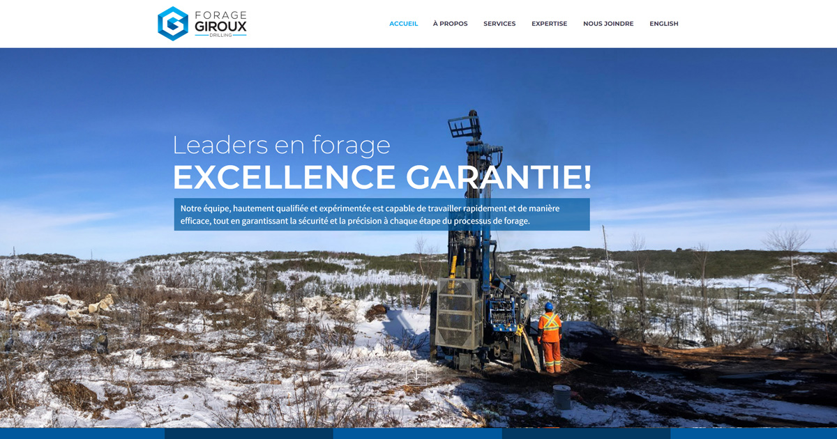 Forage Giroux | Experts en forage en Abitibi